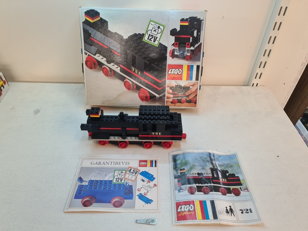 721 - Steam Locomotive fra 1969 | Velkommen til Brukte Brikker :)